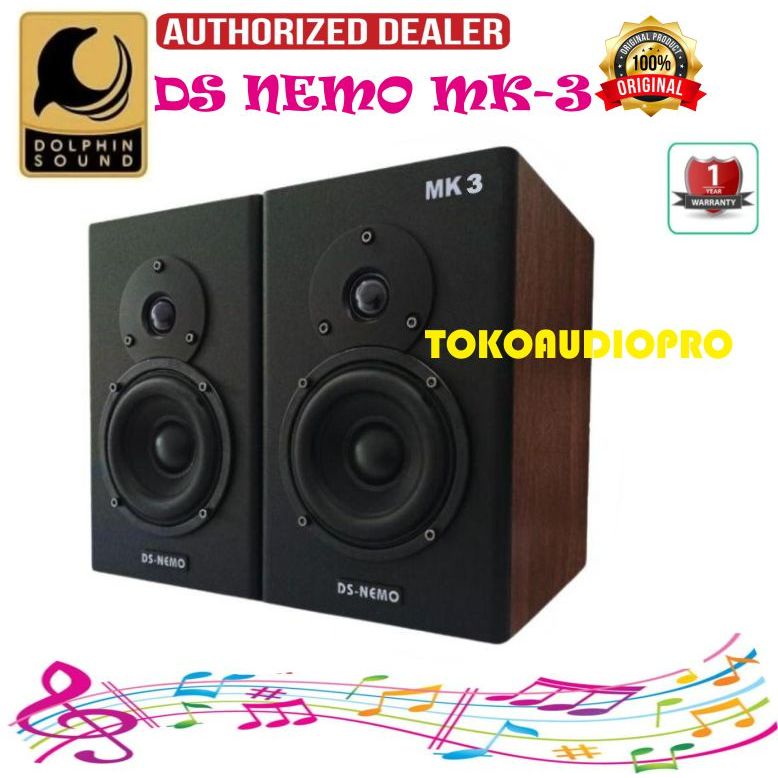 Jual Speaker Dolphin Sound DS Nemo MK3 Speaker Monitor Studio Ds-Nemo ...