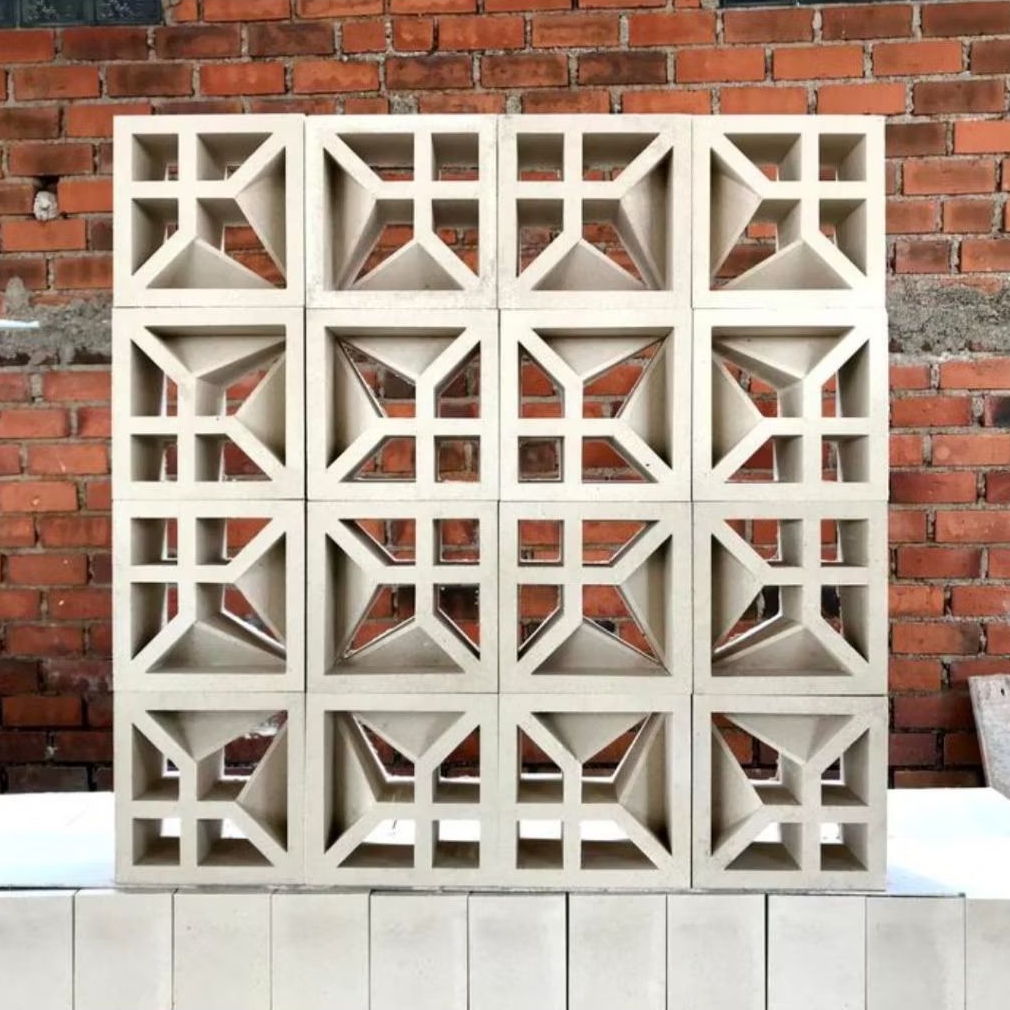 Jual ROSTER MINIMALIS diamond (20x20)roster beton minimalis, lubang ...