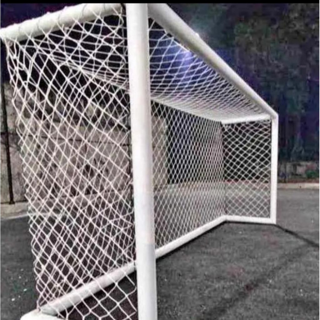 Jual jaring gawang mini socer ukuran 2x5 bahan tali poy bahan 4m ...