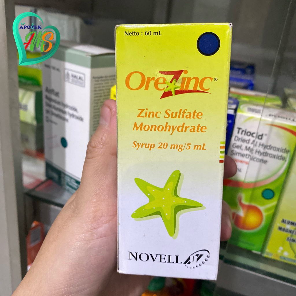 Jual OreZinc Syrup | 60 Ml | Shopee Indonesia