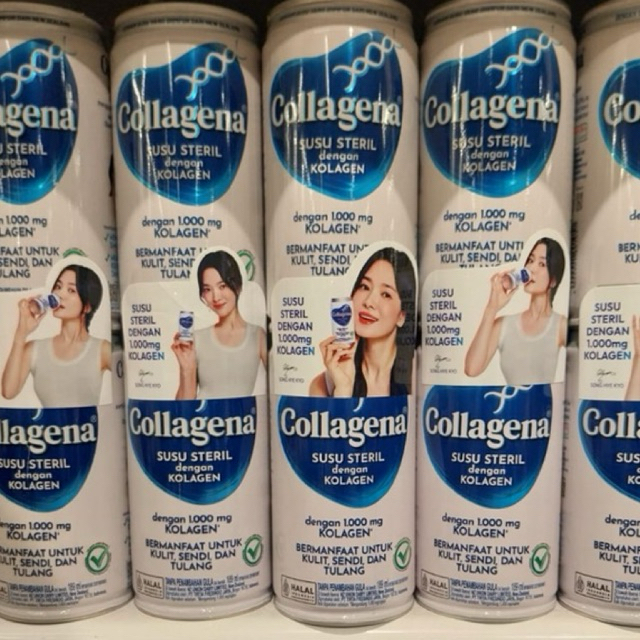 Jual Susu Collagena 189ml Susu Kolagen Susu Putih Susu Steril 1000mg ...
