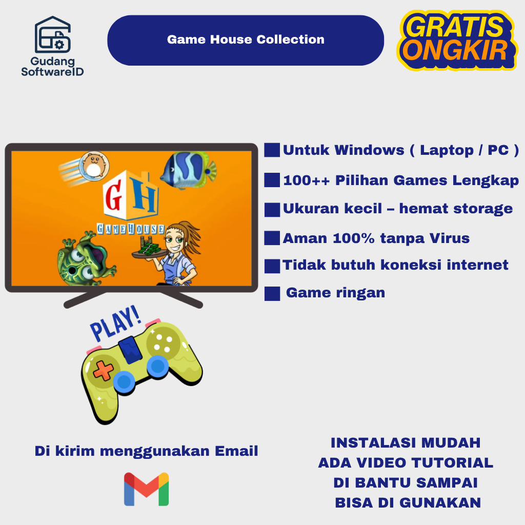 Jual Gamehouse Terlengkap & Harga Terbaru April 2026 | Shopee Indonesia