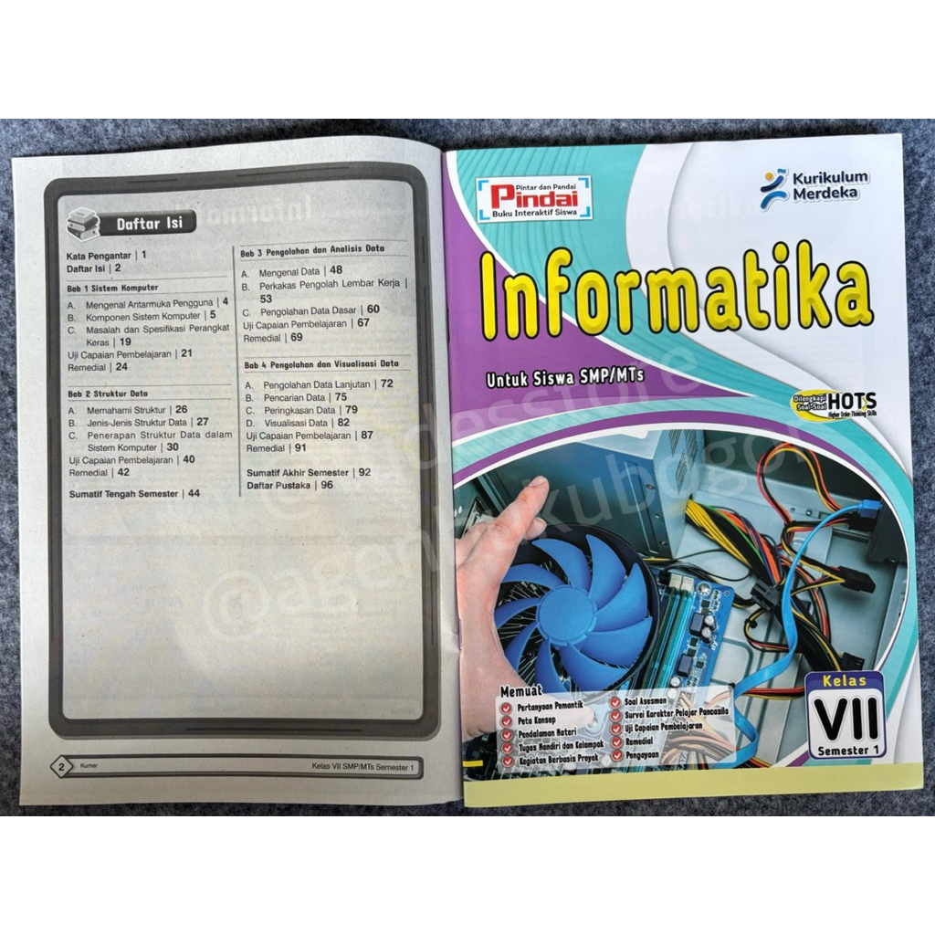 Jual LKS INFORMATIKA KELAS 7 8 9 SMP SEMESTER 1 TERBARU | Shopee Indonesia