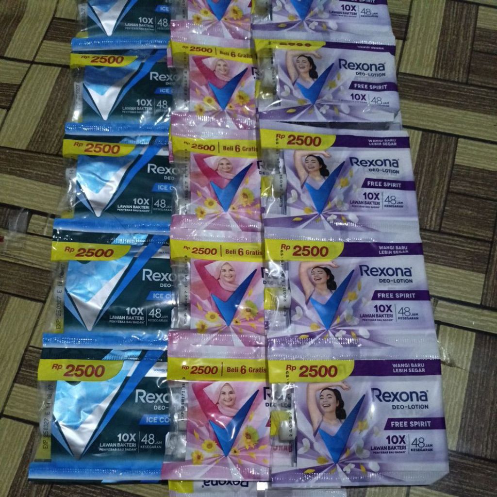 Jual rexona sachet isi 12 | Shopee Indonesia