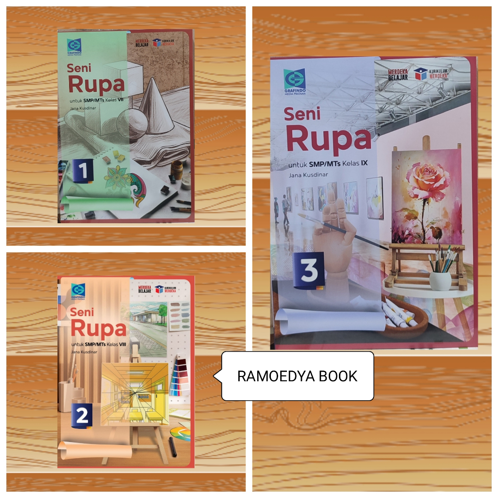 Jual Buku Seni Rupa SMP/MTs kelas 7,8,9 Kurikulum Merdeka Grafindo | Shopee Indonesia