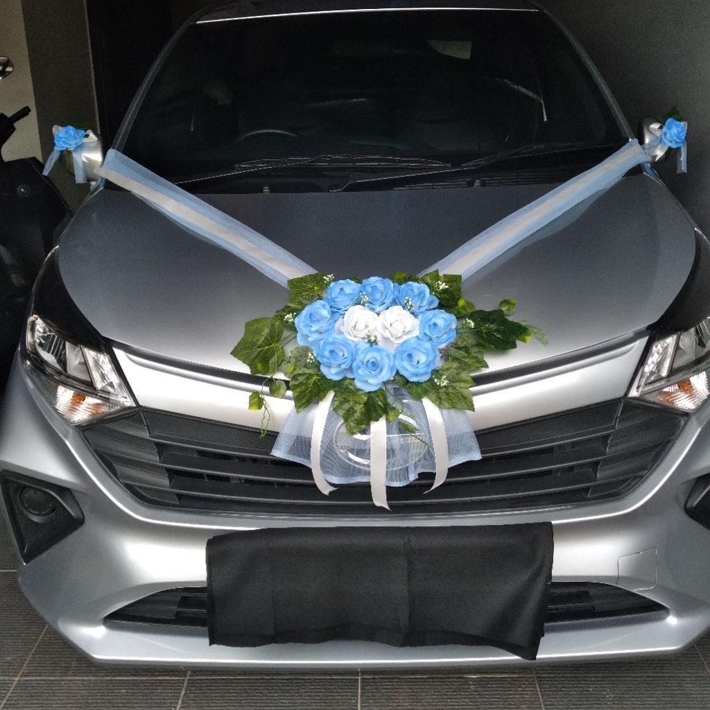 Jual Ac37 bunga mobil pengantin / dekorasi mobil pengantin | Shopee ...