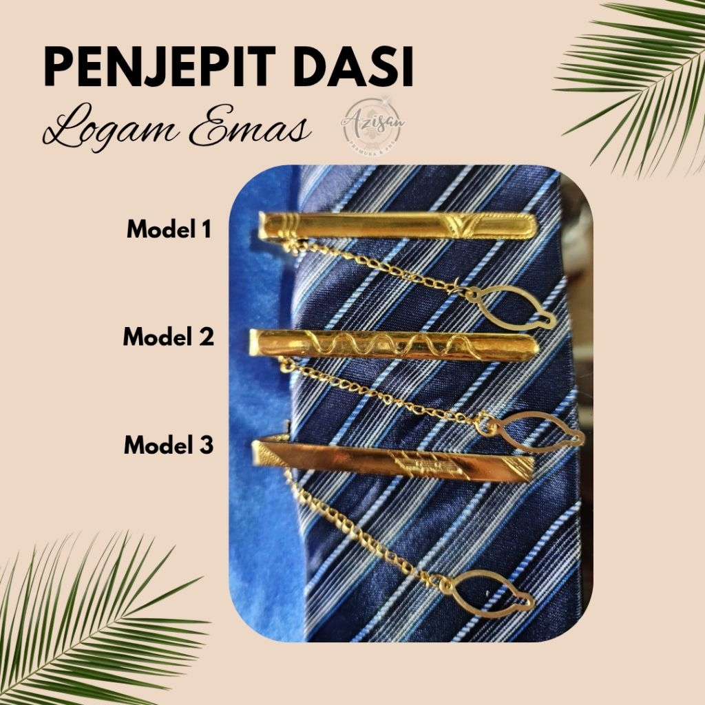 Jual Penjepit Dasi Logam Emas | Shopee Indonesia