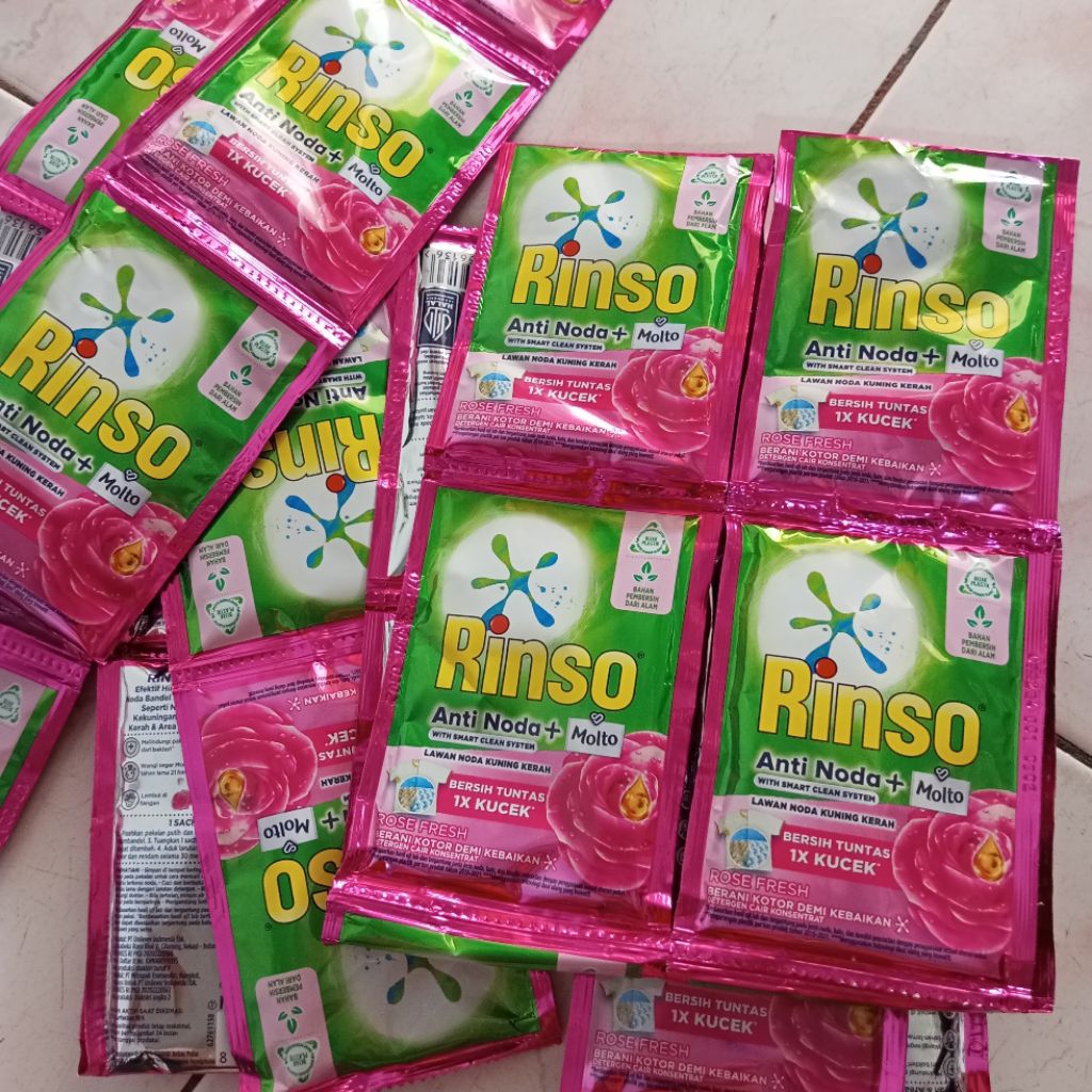 Jual rinso cair sachet 18ml | Shopee Indonesia