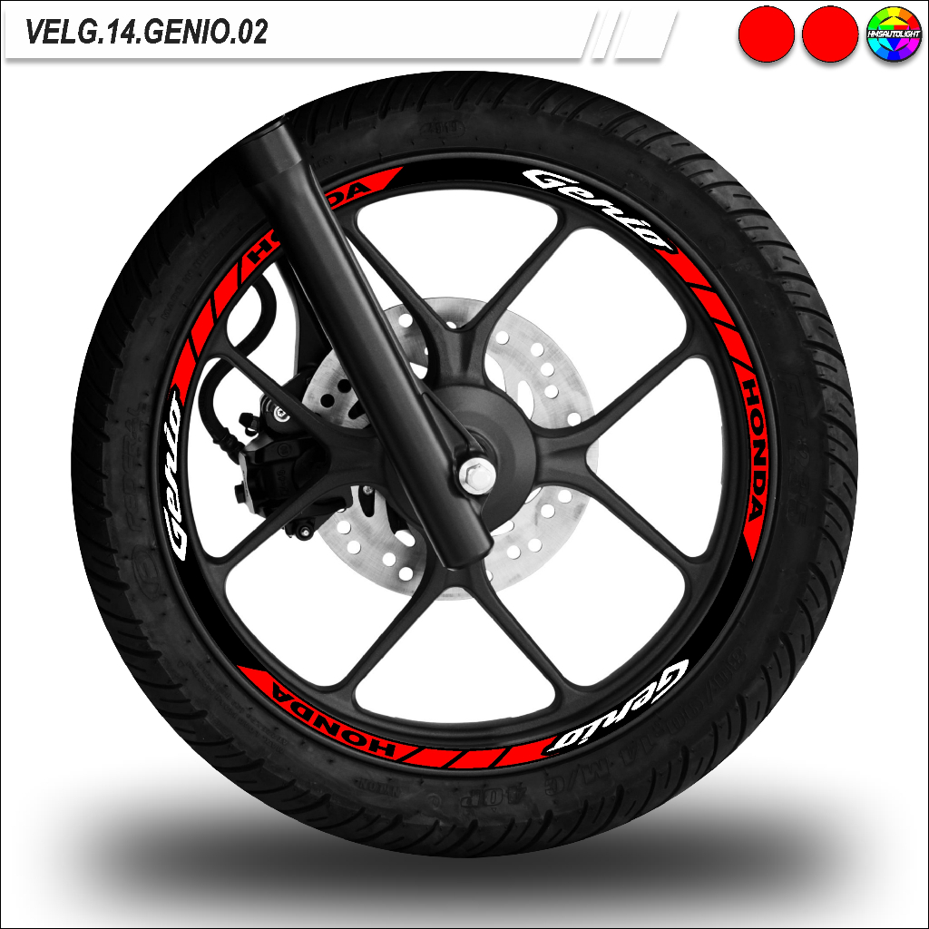Jual STICKER VARIASI VELG MOTOR RING 14 SEMUA TYPE HONDA GENIO 02 ...