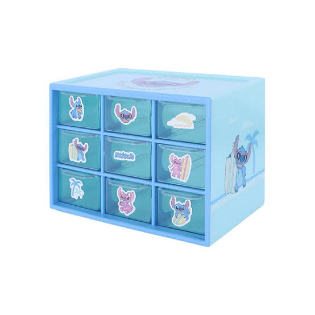 Jual Miniso Lilo & Stitch Storage Cabinet 9 grid / Kotak penyimpanan ...