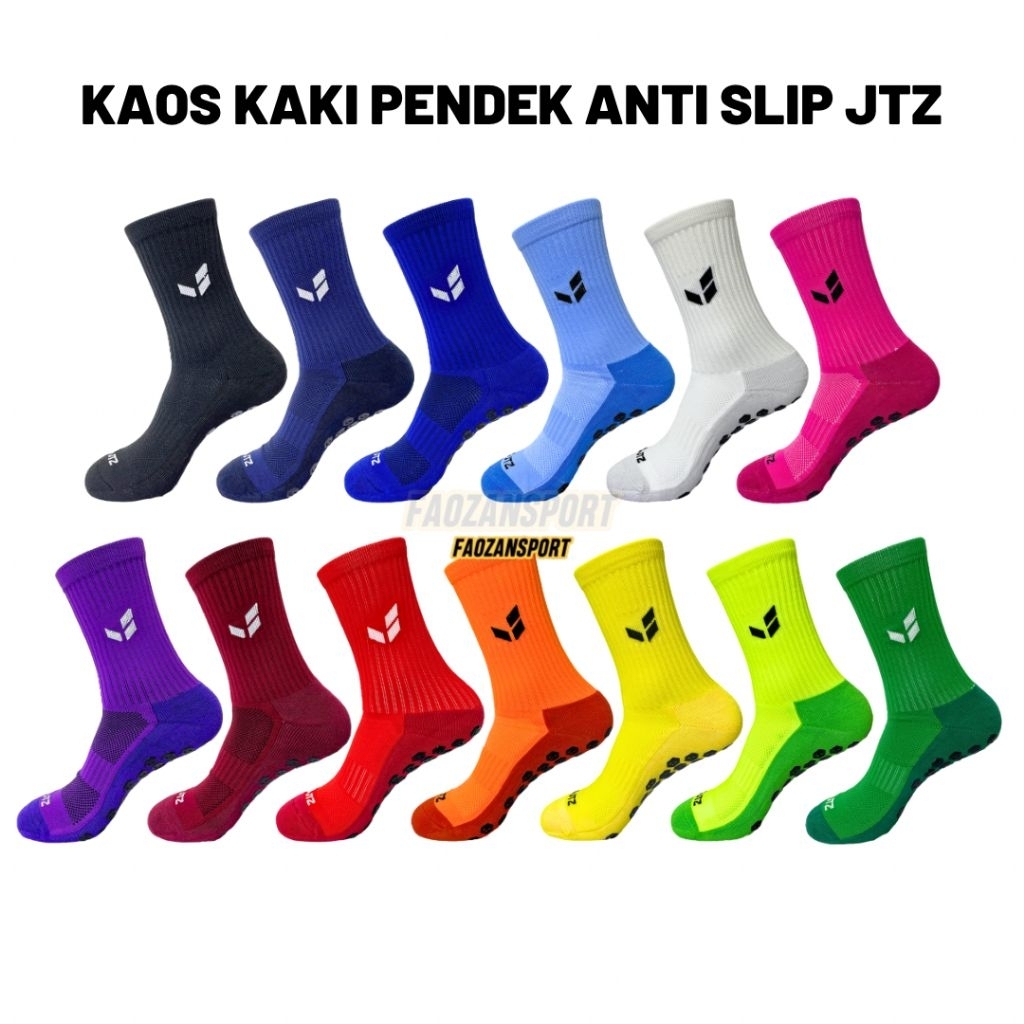 Jual kaos kaki sepakbola Futsal pendek antislip kaos kaki jtz mava ...
