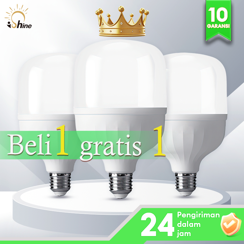 Jual 【Banyak Beli Banyak Hemat】Lampu LED E27 Putih Terang Tbulb Jumbo Daylight | Shopee Indonesia