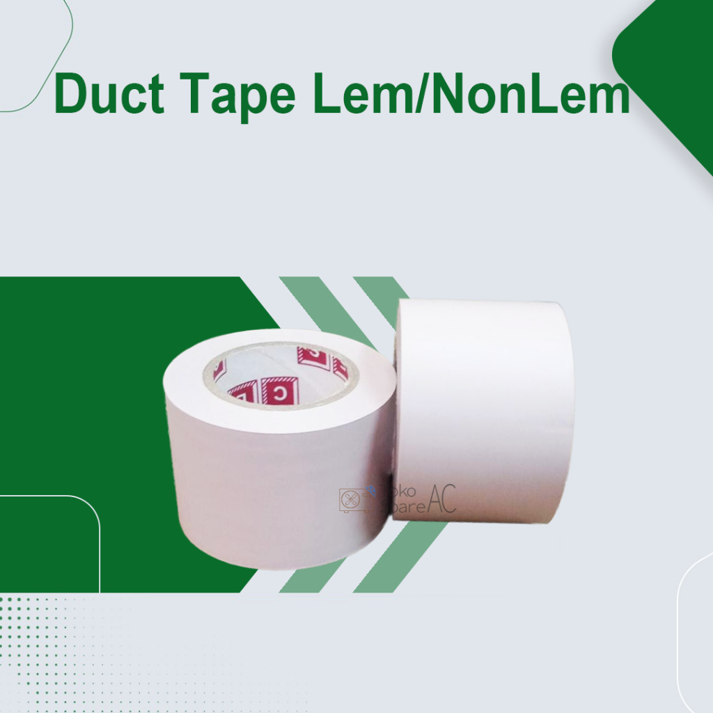 Jual Duct Tape Lem Pembalut Non Lem Isolasi Pipa AC NonLem Solasi ...