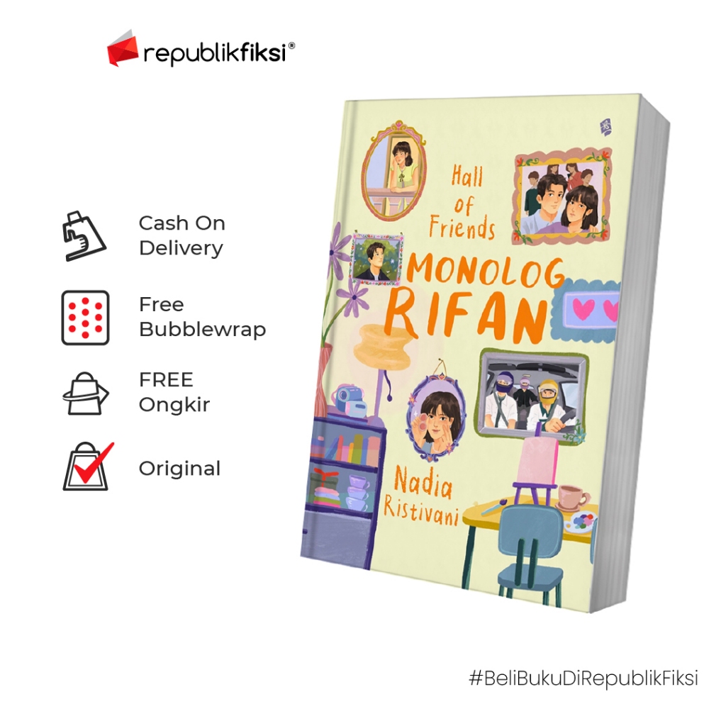 Jual Buku Novel Hall of Friends- Monolog Rifan - Nadia Ristivani ...