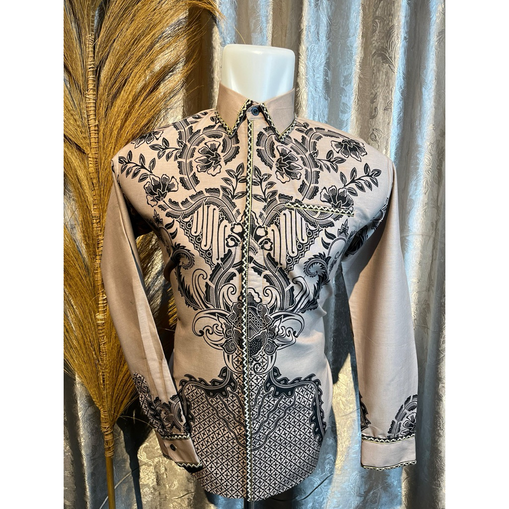 Jual KEMEJA BATIK KATUN SMOCK BORDIR FULL FURING TRICOT | Shopee Indonesia