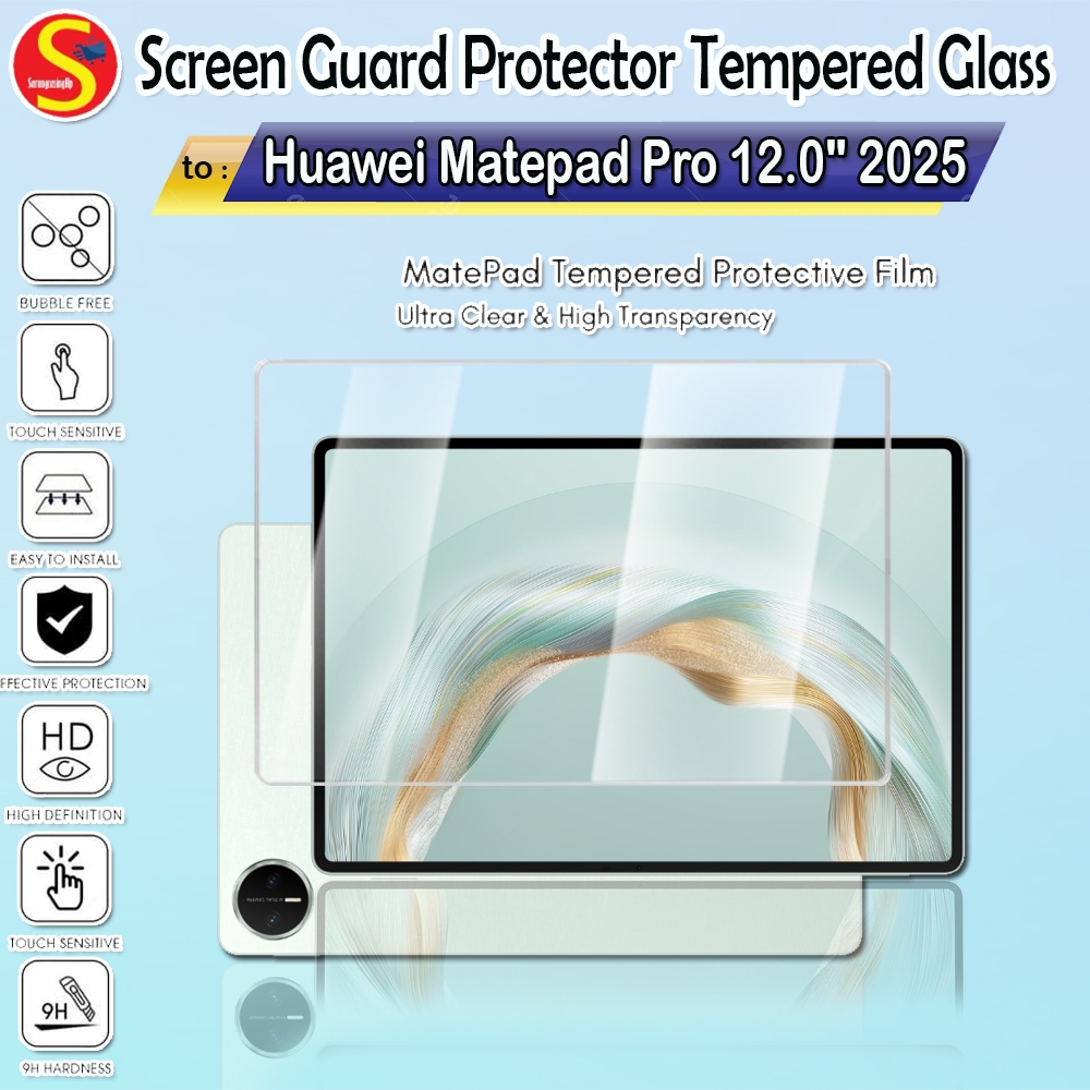 Jual HUAWEI MatePad Pro 12.2" (2025) Tempered Glass Screen Guard ...