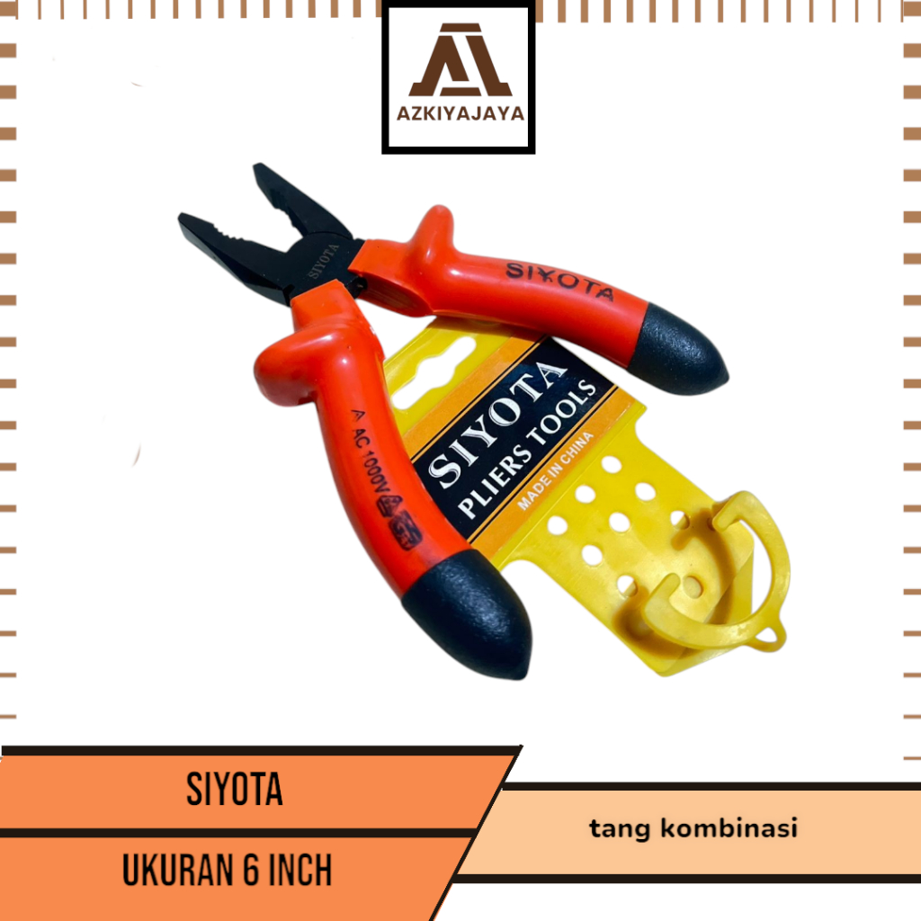 Jual Tang Kombinasi Siyota 6 Inch - Tang Multifungsi - Tang Listrik ...