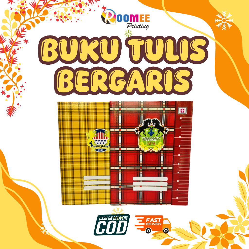 Jual BUKU TULIS GARIS TIGA / BUKU GARIS LIMA / BUKU TULIS HALUS / BUKU ...