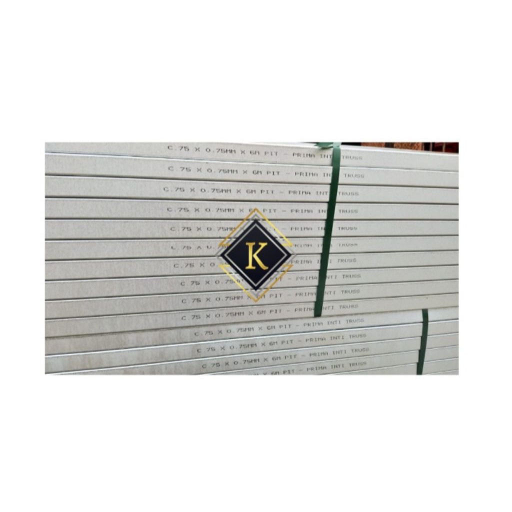 Jual BAJA RINGAN PRIMA INTI TRUSS C75 C 75 X 0,75 0.75 MM/BUKAN TASO ...