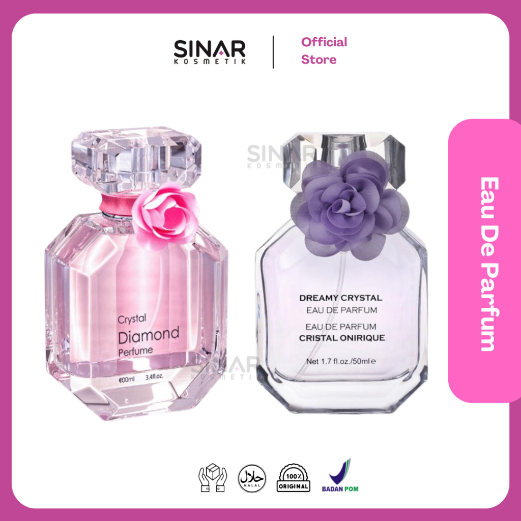Jual Miniso Eau De Parfum EDP / EDT Perfume 50ml | Crystal Diamond ...