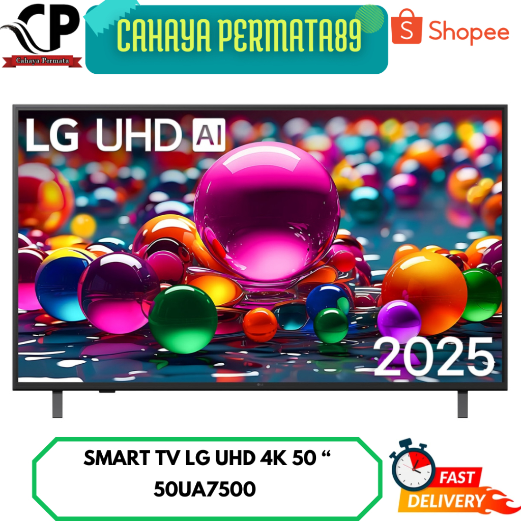 Jual LG TV 50UA7500 SMART TV LG UHD AI UA75 4K 50 inch 50UA7550PSA NEW ...