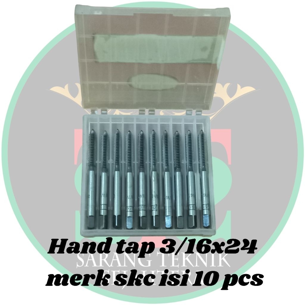 Jual Hand tap 3/16x24 merk skc isi 10 pcs harga satu box per 10 pcs ...