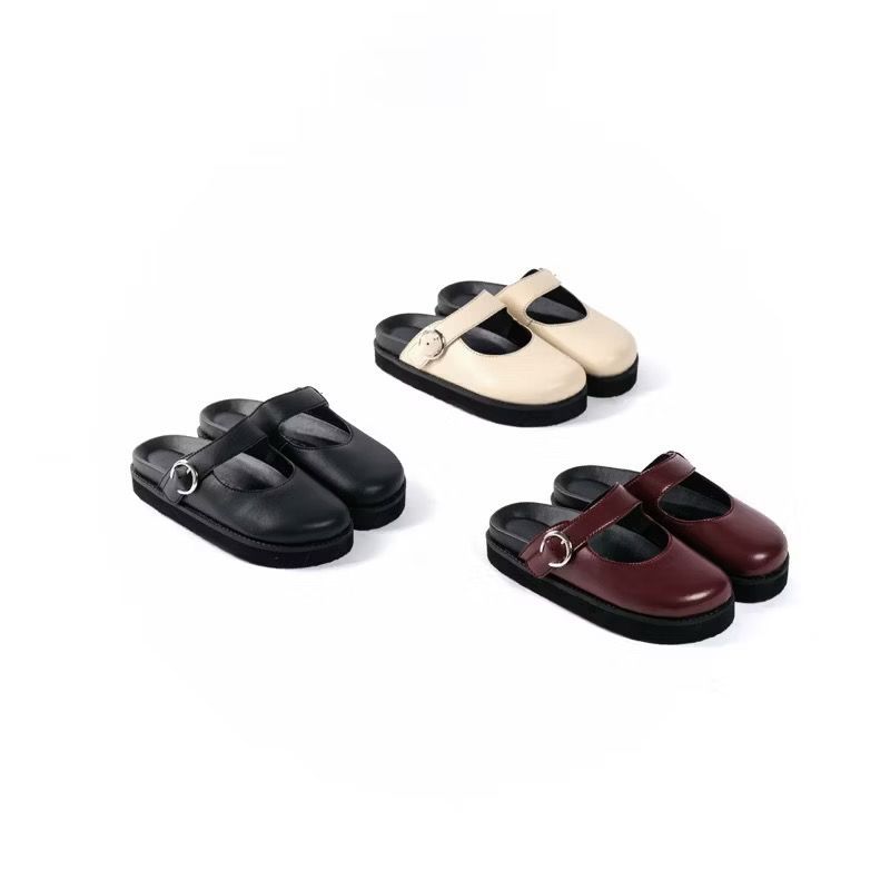 Jual Irinnice Marlowe Sandal Wanita Mary Jane Slip-On Kulit Premium ...