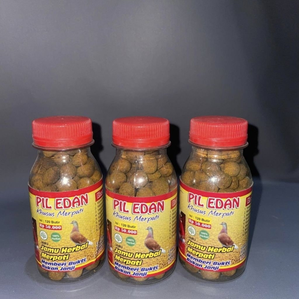 Jual JAMU MERPATI PIL EDAN ISI 120 BUTIR PIL JAMU GIRING MERPATI DARA ...