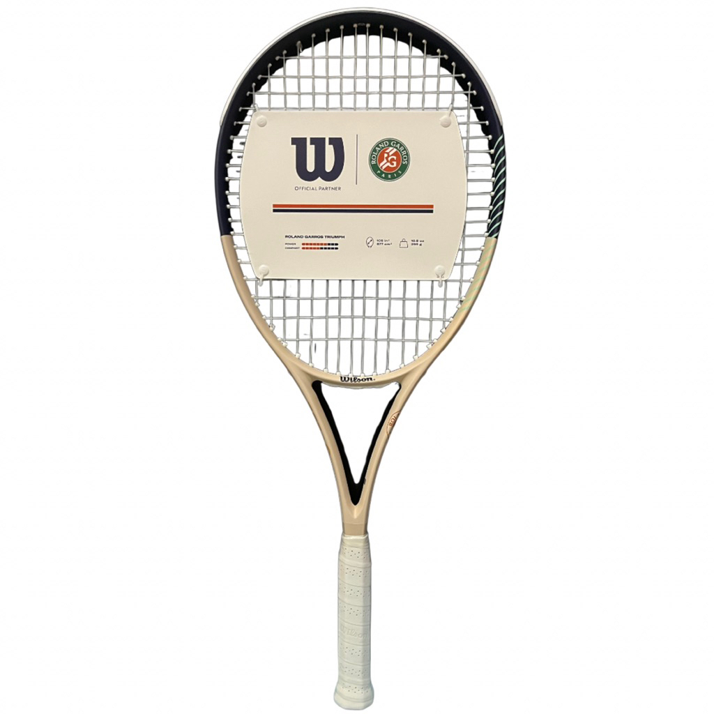 Jual Raket Tenis WILSON ROLAND GARROS TRIUMPH 105 298gram ORIGINAL ...
