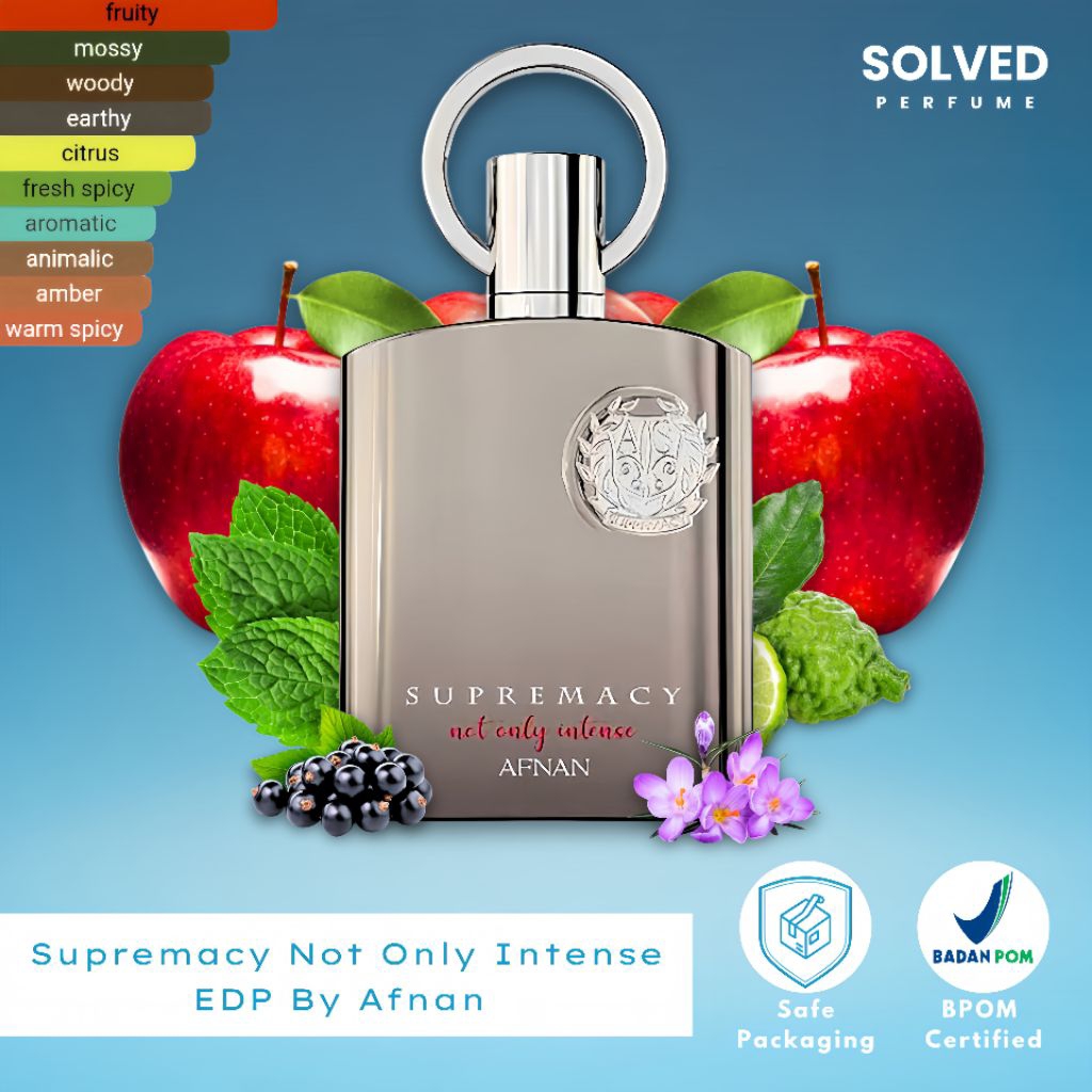 Jual Parfum Afnan Supremacy Not Only Intense SNOI Pria Wangi Tahan Lama ...