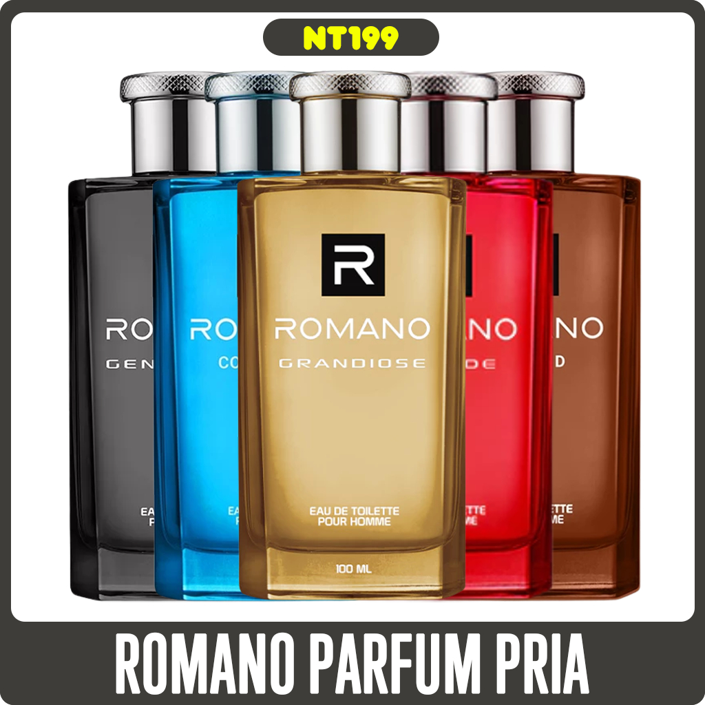 Jual Romano Parfum Pria EDT 100ml – Wangi Maskulin, Elegan, Tahan Lama ...
