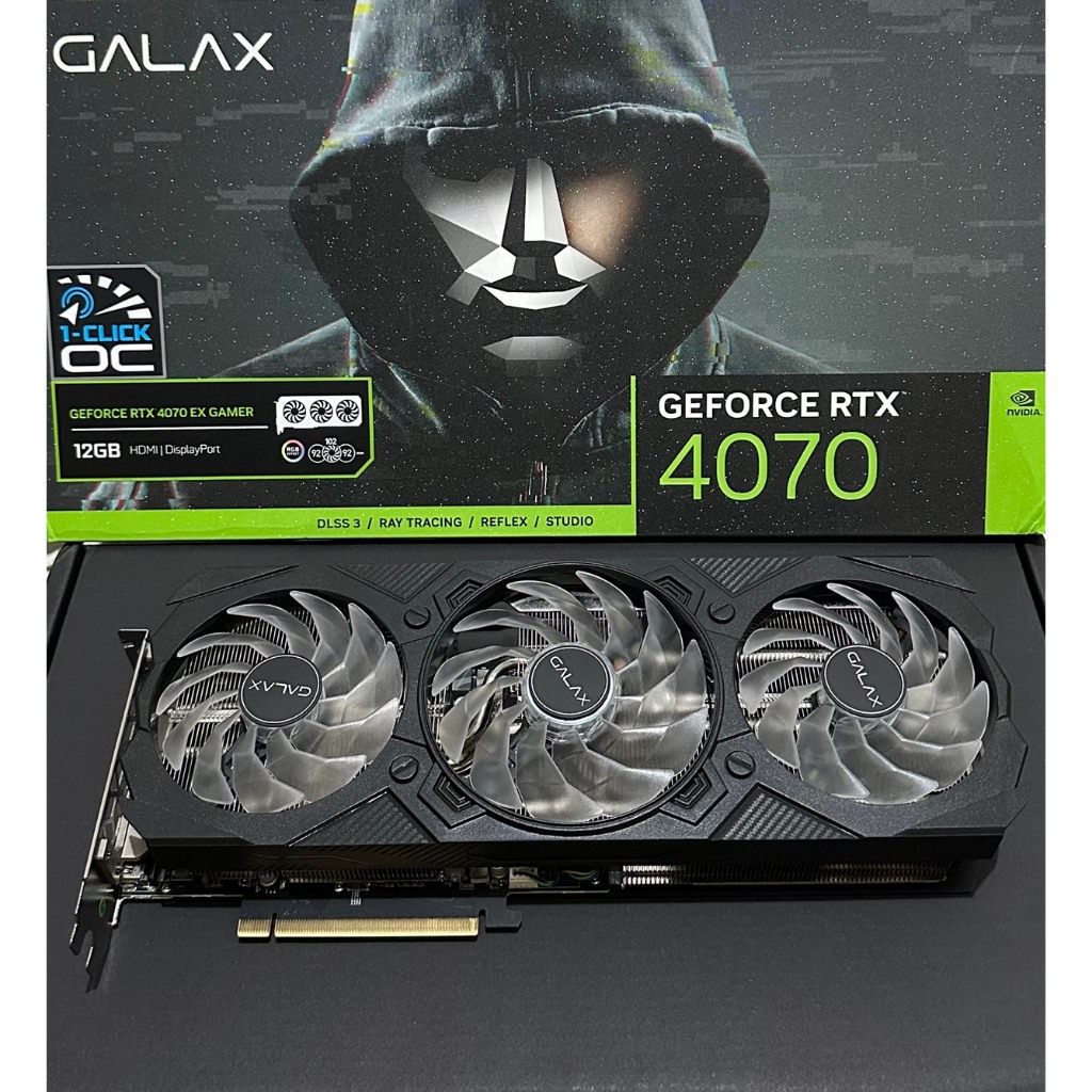 Jual VGA GALAX GeForce RTX 4070 EX Gamer 1-Click OC 12GB GDDR6X ...