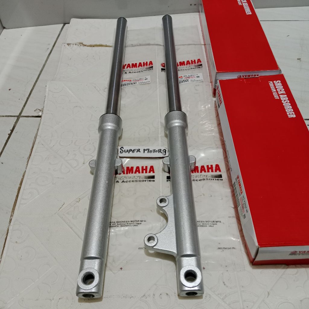 Jual Shock Depan Yamaha RX Spesial/RX King/RXZ Sepasang Komplit Kanan ...