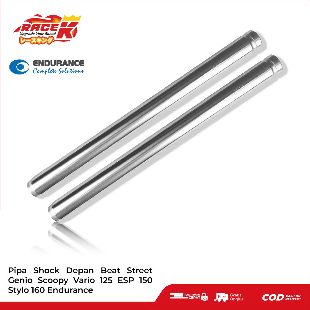 Jual ENDURANCE Pipa As Shock Shockbreaker SET Depan Genio Vario Beat ...