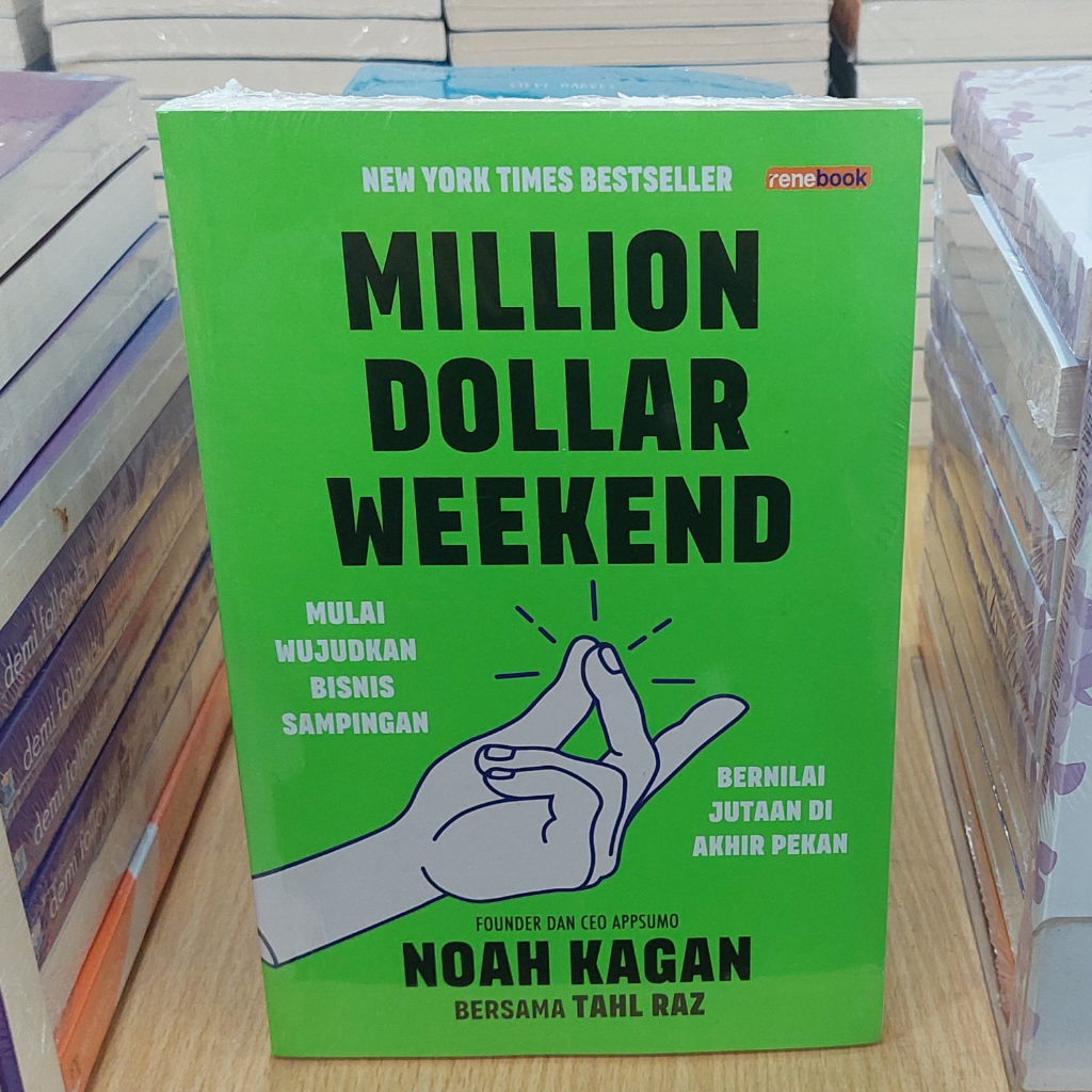 Jual Buku Million Dollar Weekend Original Bahasa Indonesia By Noah Kagan Dan Tahl Raz | Shopee ...