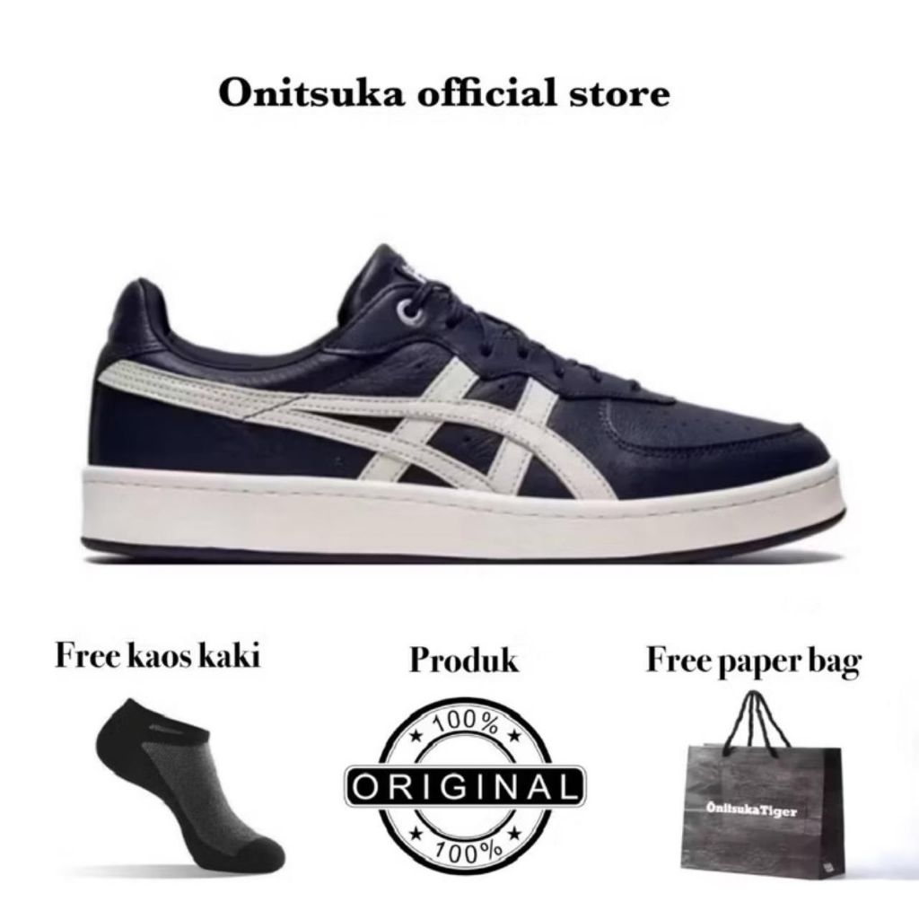 Jual sepatu onitsuka tiger mexico 66 ORIGINAL gam super deluxe navy white (unisex) | Shopee ...