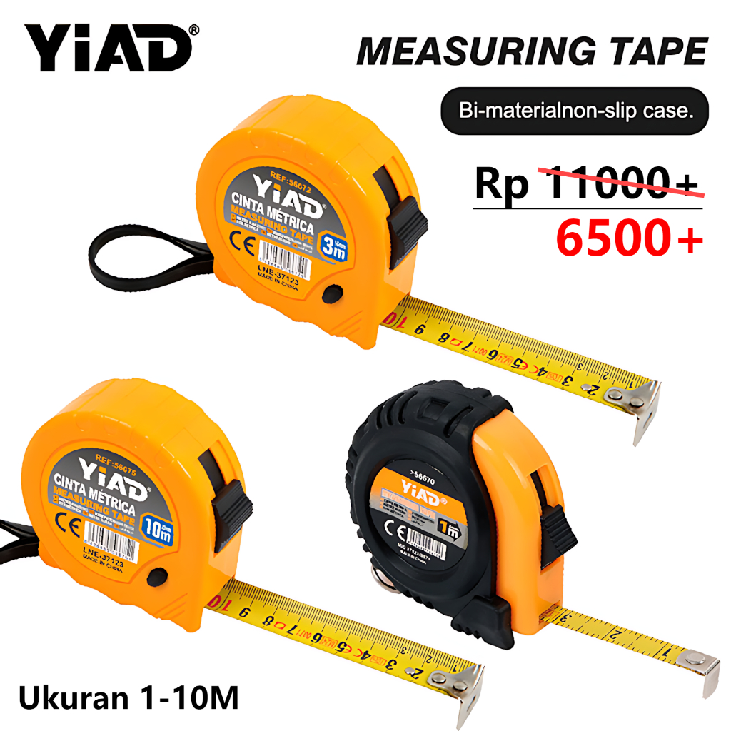 Jual YIAD 1/2/3/5/7.5/10m Multifungsi Ukuran pita portable,Pita ...