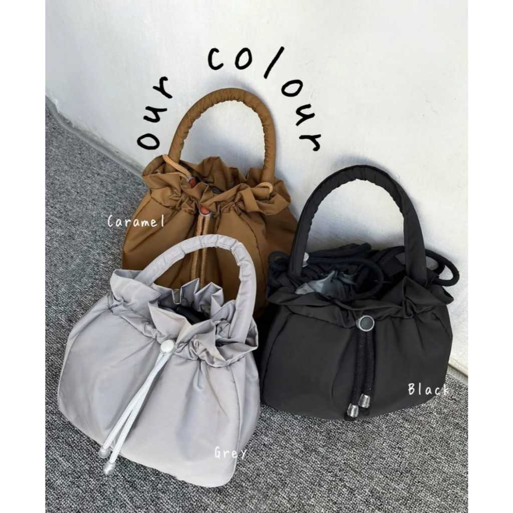 Jual tas bahu serut wanita ruby -tas selempang wanita serut sling bag ...