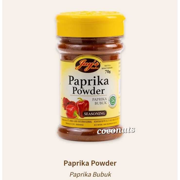 Jual Jays Paprika Powder / Jays Paprika Bubuk 70gr | Shopee Indonesia