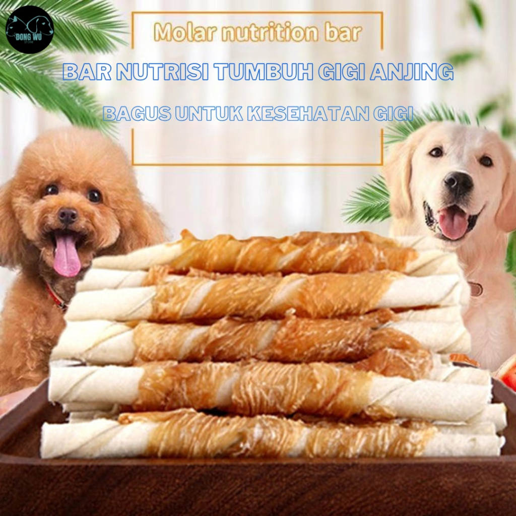 Jual DONGWU SNACK ANJING - MAKANAN RINGAN HEWAN ANJING TULANG KALSIUM ...