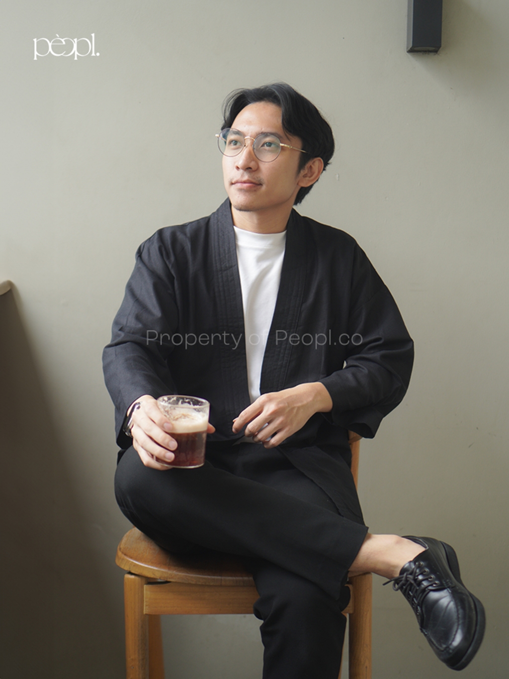 Jual Kimono Outerwear Saishin Linen Pria/Wanita Unisex Basic Series by ...