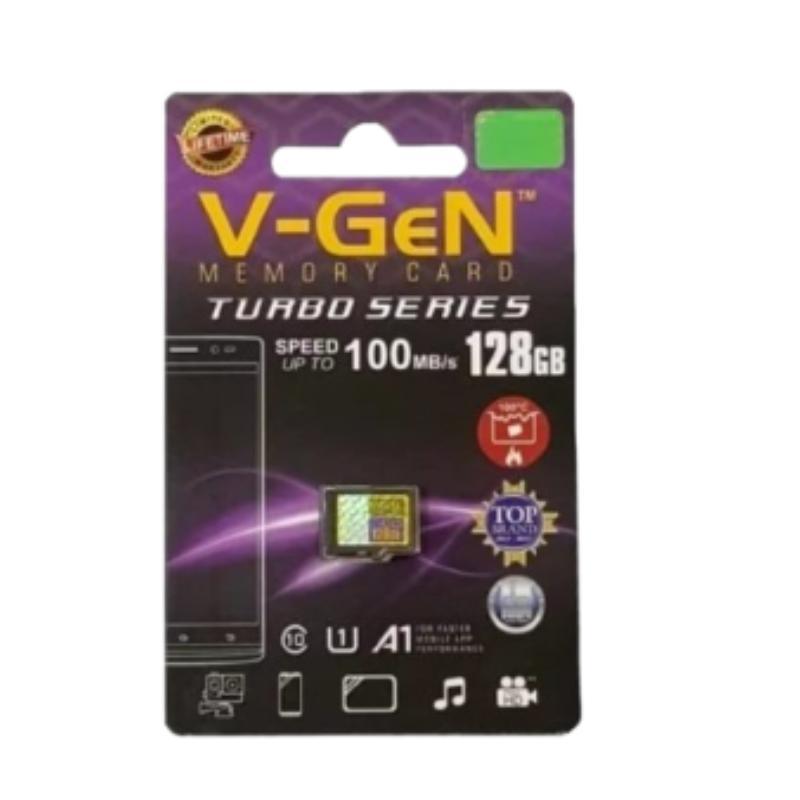 Jual SHT- Micro SD V-GEN Turbo Series Class 10 Speed 100 MB/s Original ...