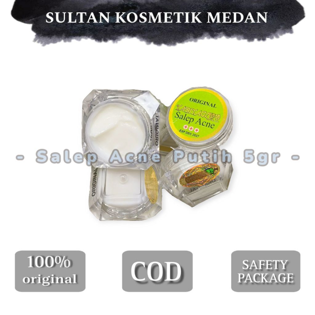 Jual SULTAN - Salep Jerawat Putih Pot Kecil 5gr ( Formula Lama ...