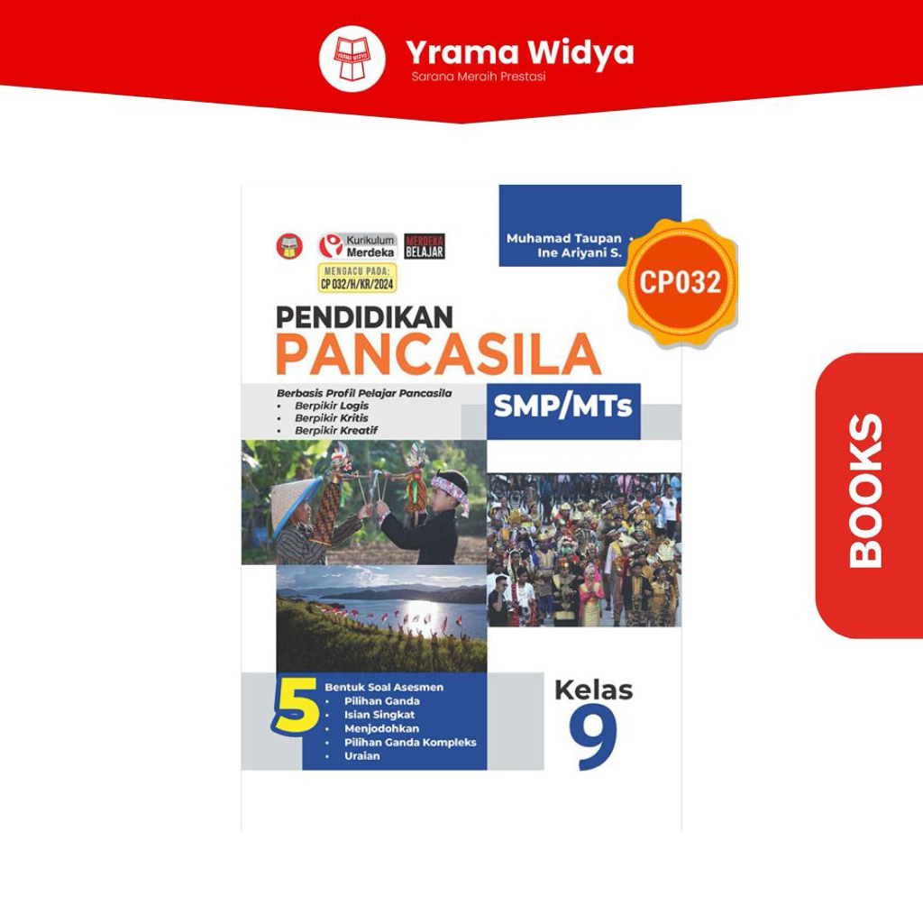 Jual Buku Pendidikan Pancasila Untuk Smp/Mts Kelas 9 - Kurikulum Merdeka | Shopee Indonesia