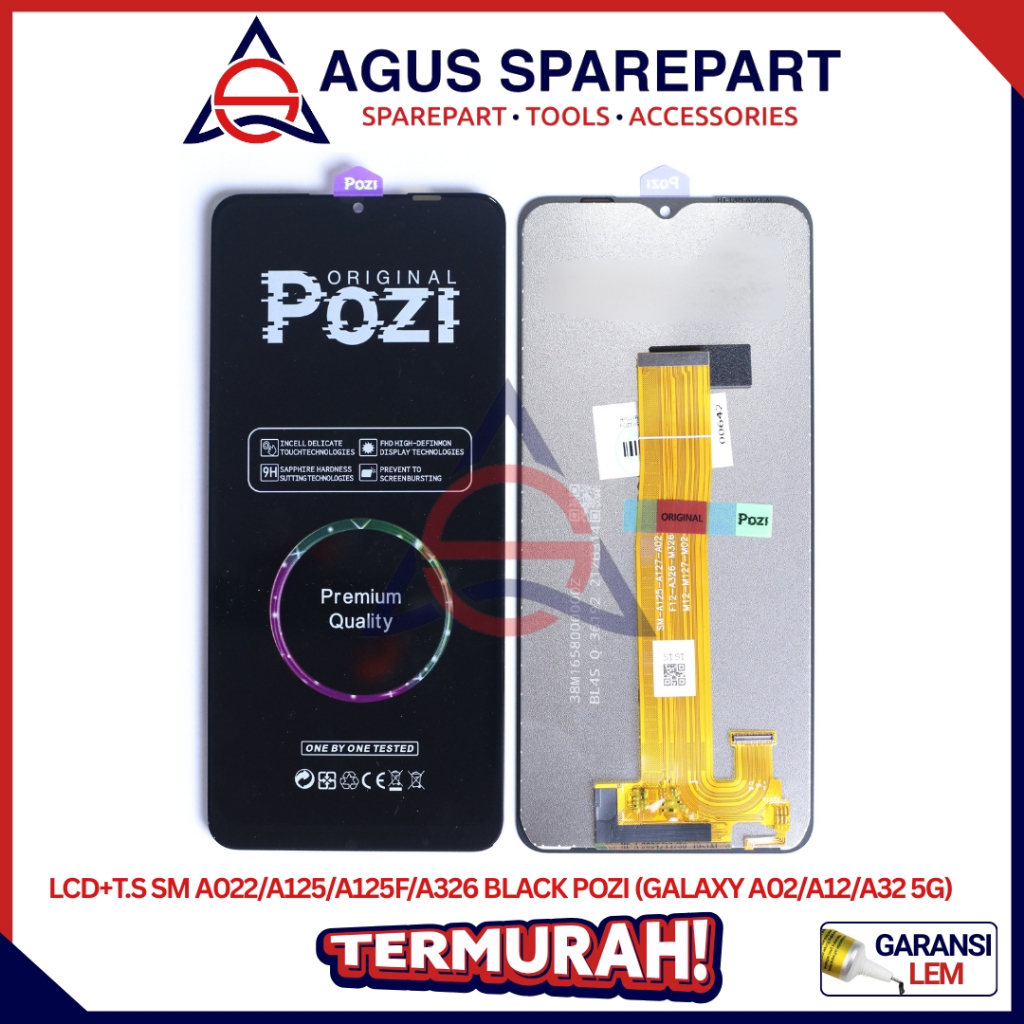 Jual LCD TOUCHSCREEN SAMSUNG A022 / A125 / A127 / A326 / M022 / M127 / M326 / F127 / GALAXY A02 ...