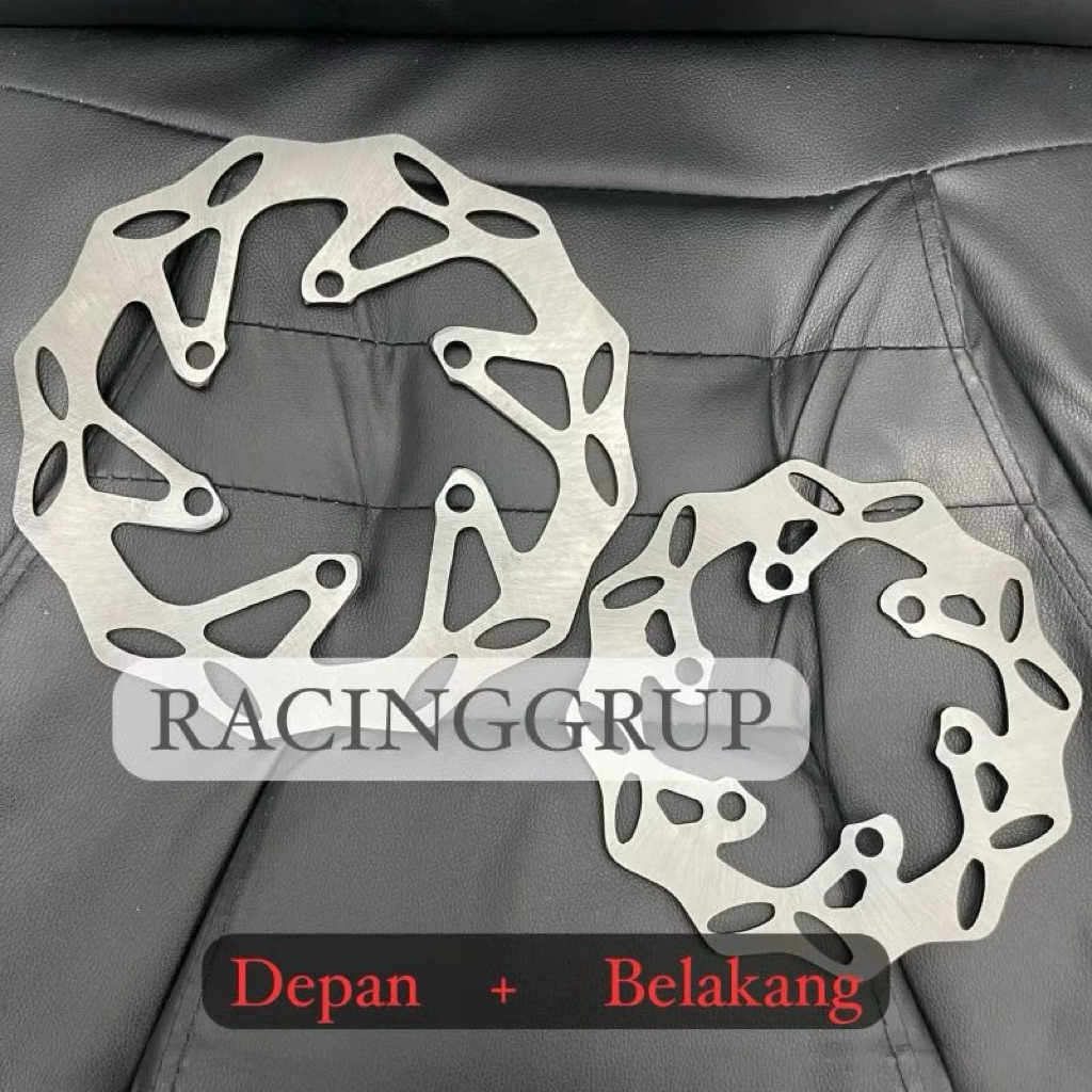 Jual PIRINGAN CAKRAM SET KLX 150 D-TRACKER DEPAN BELAKANG DISC BRAKE ...