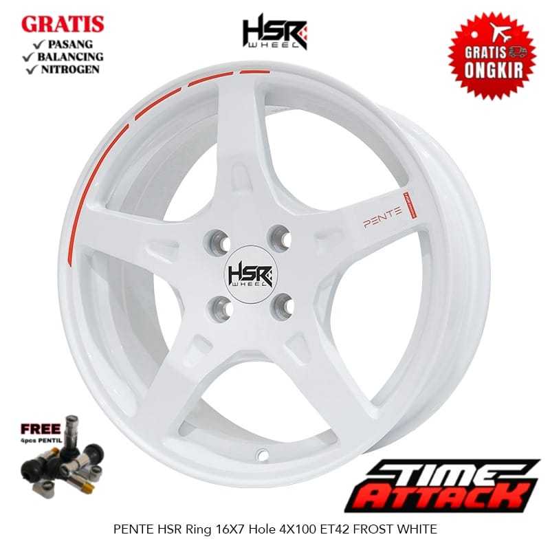 Jual Velg Mobil Hsr R16 Vios Mazda2 Vinfast VF3 City Raize HSR WHEEL ...