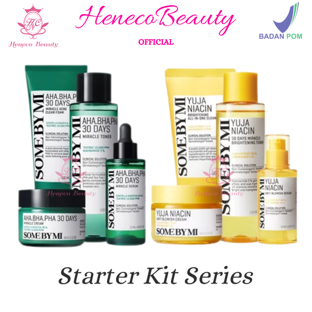 Jual SOME BY MI Aha Bha Pha 30days Miracle / Yuja Niacin Anti Blemish ...
