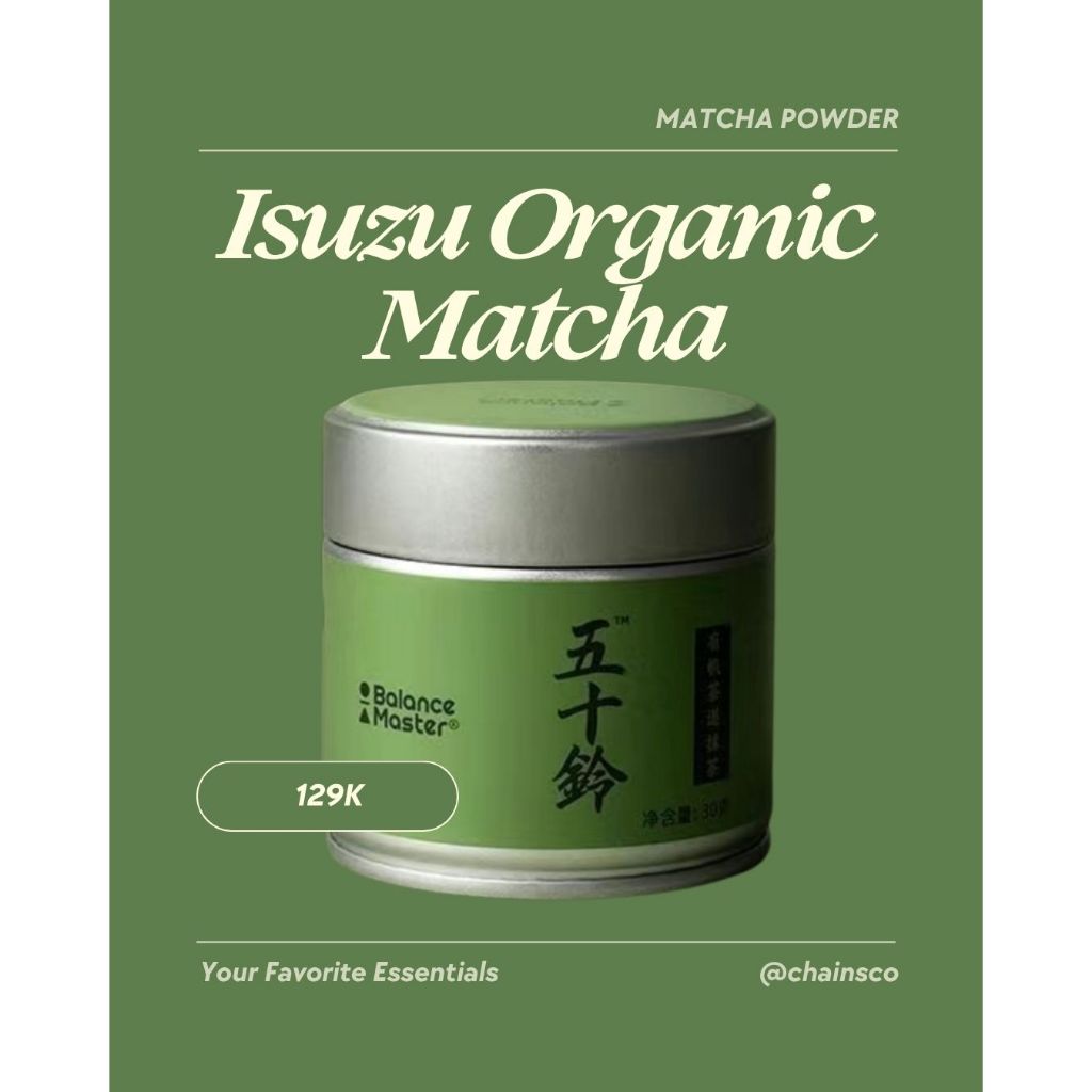 Jual Isuzu Organic Matcha Powder Balance Master Murah | Shopee Indonesia