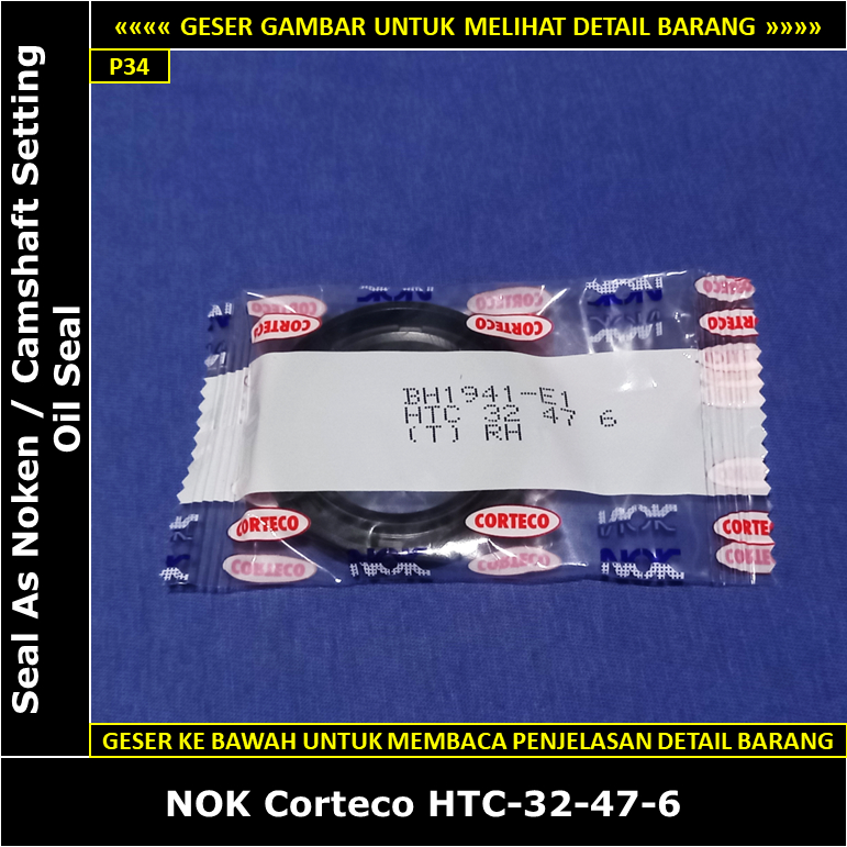 Jual Seal As Noken Suzuki APV / APV Arena / APV Luxury / Mega Carry Pick Up 1500 cc NOK Corteco ...